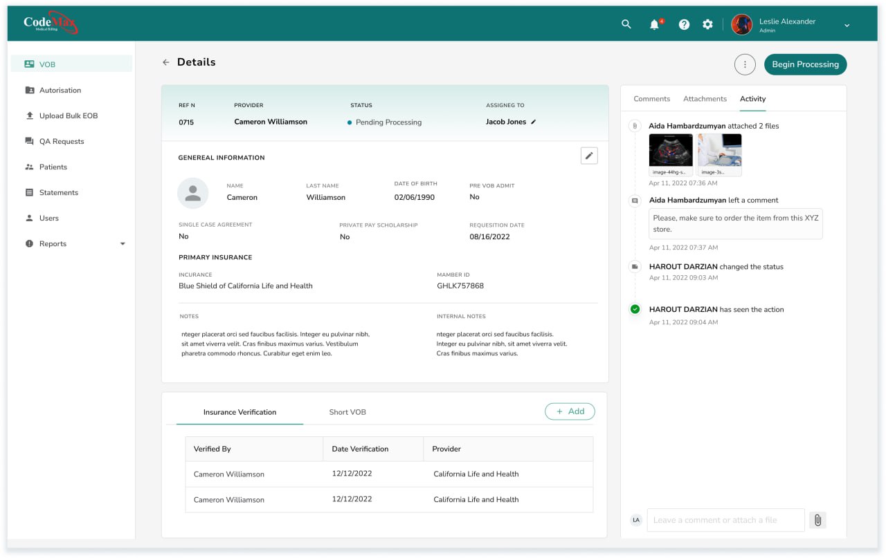 CodeMax | Medical Billing